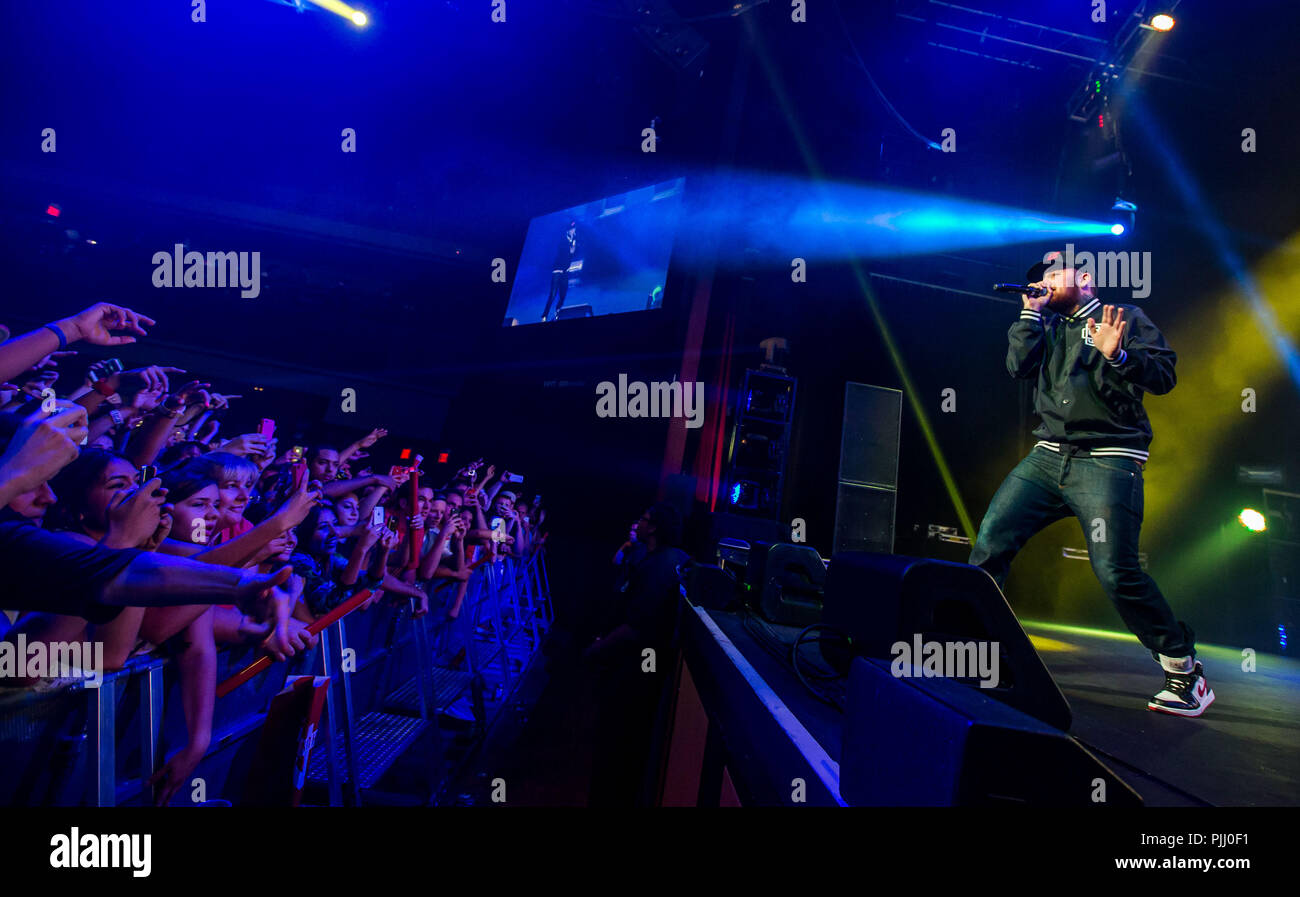 LAS VEGAS, NV - October 7: Mac Miller performs at The Joint at Hard ...