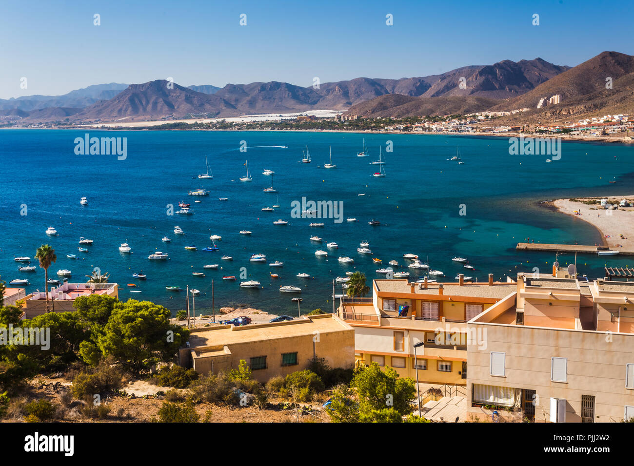 La Azohia, Murcia in Mediterranean sea Spain Stock Photo - Alamy