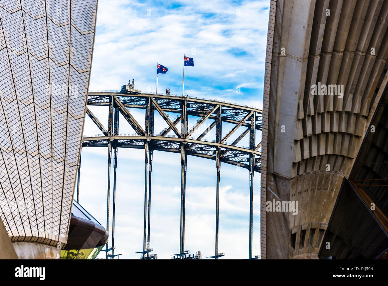 Sydney Opera House architectural details Stock Photo - Alamy