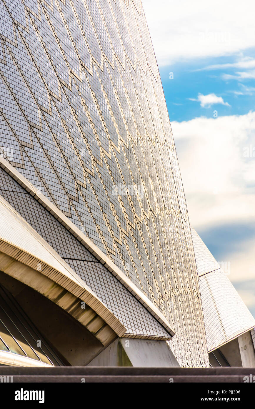 Sydney Opera House architectural details Stock Photo - Alamy