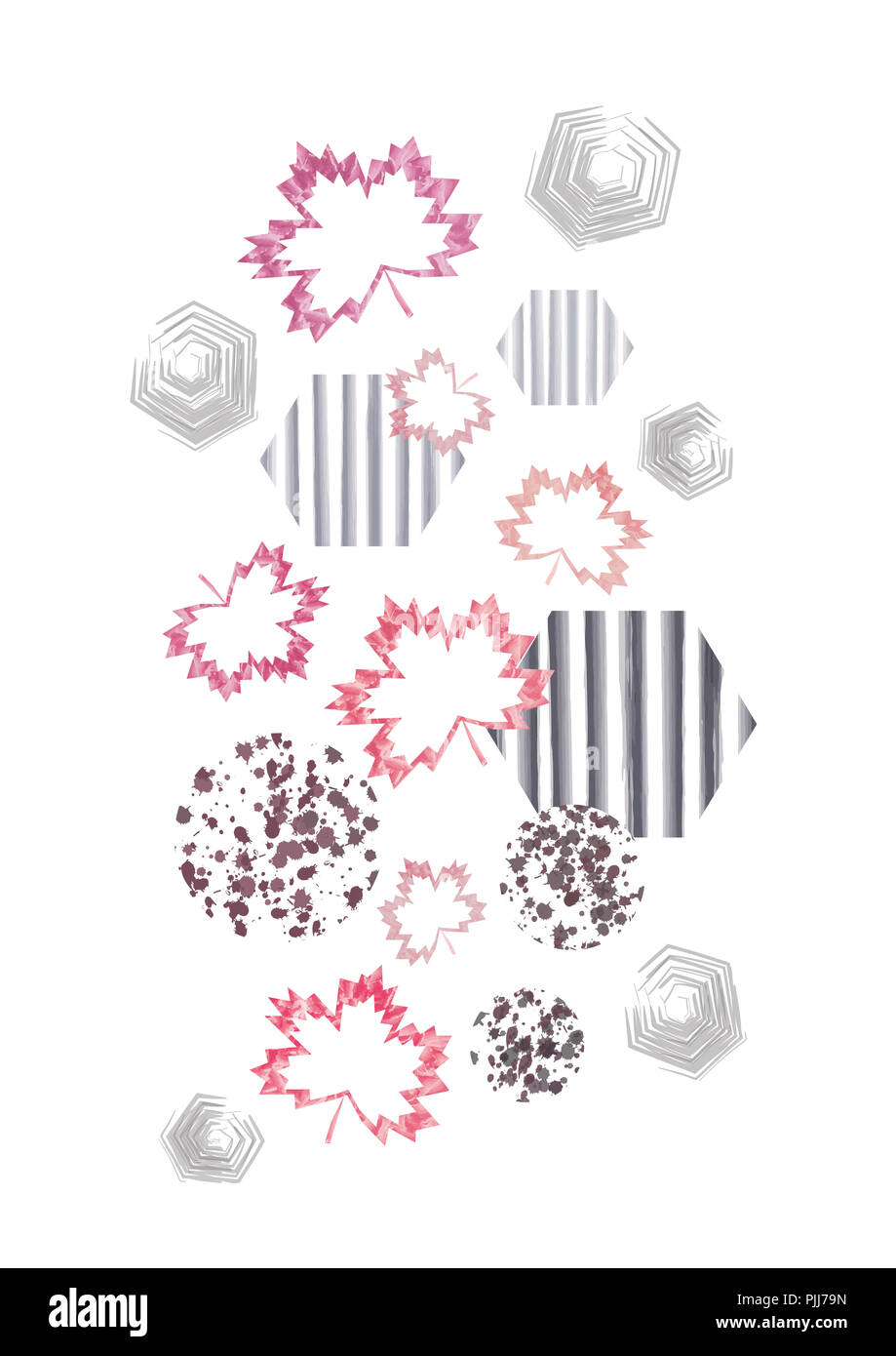 Leaves and mud Cut Out Stock Images & Pictures - Alamy