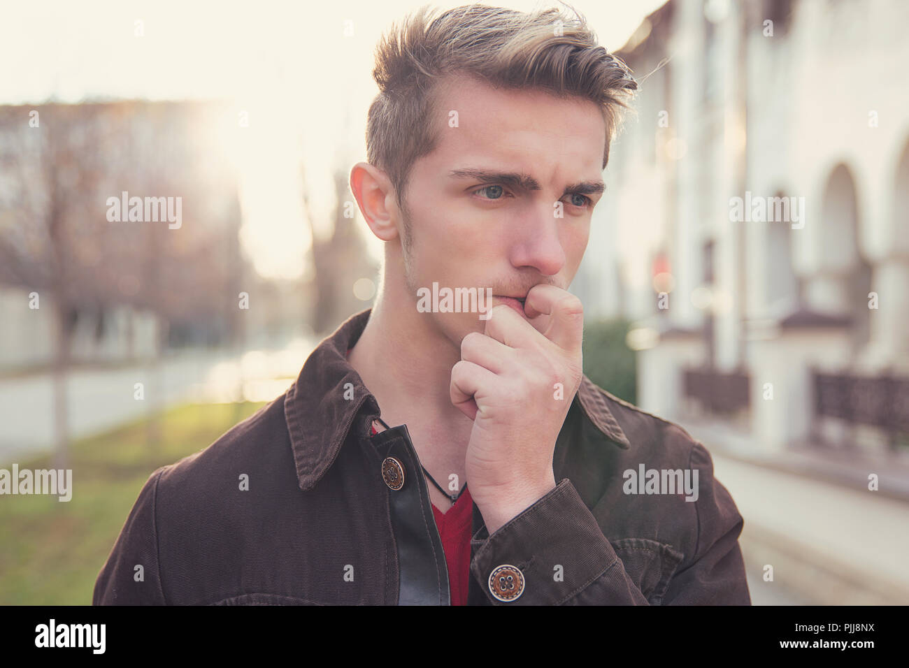 Preoccupied hi-res stock photography and images - Alamy