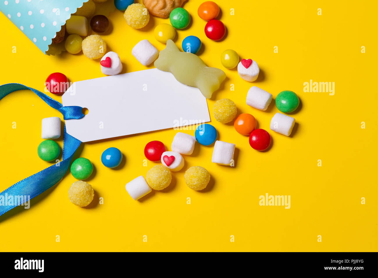 Mixed colorful candies Stock Photo - Alamy