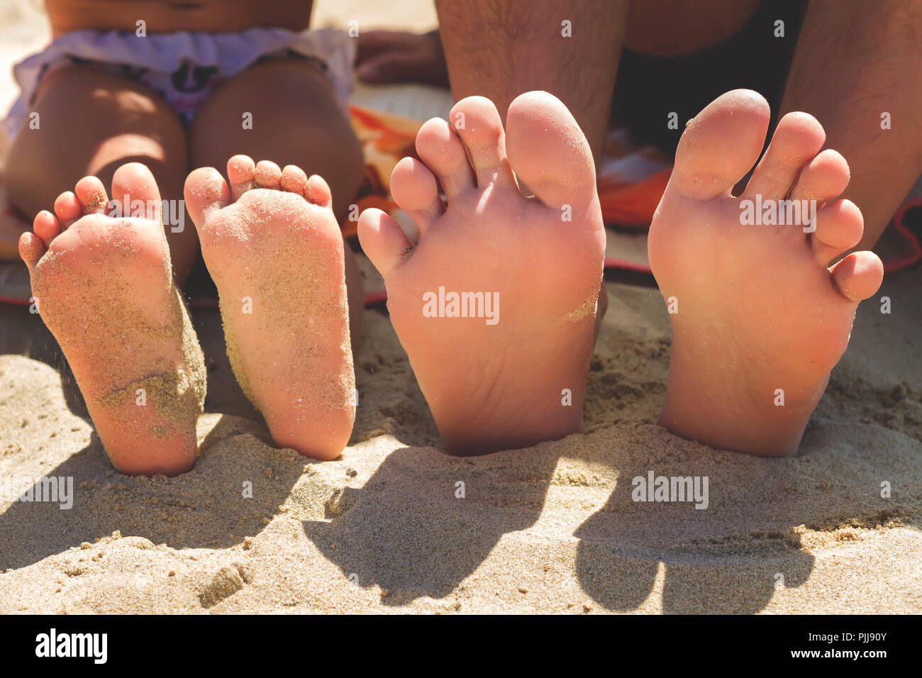 Kids Feet Beach Tropical High Resolution Stock Photography and Images ...