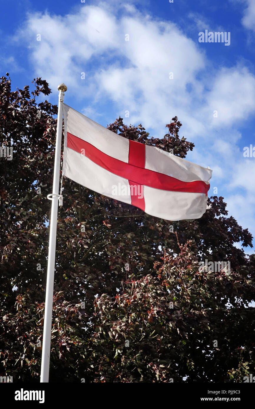 Upright format flag hi-res stock photography and images - Alamy