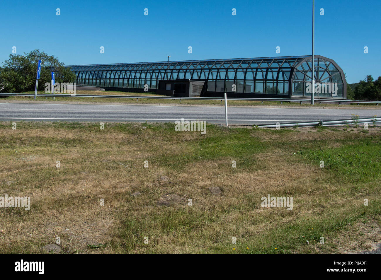 Arktikum science museum at Exterior at Rovaniemi Finland outside ...