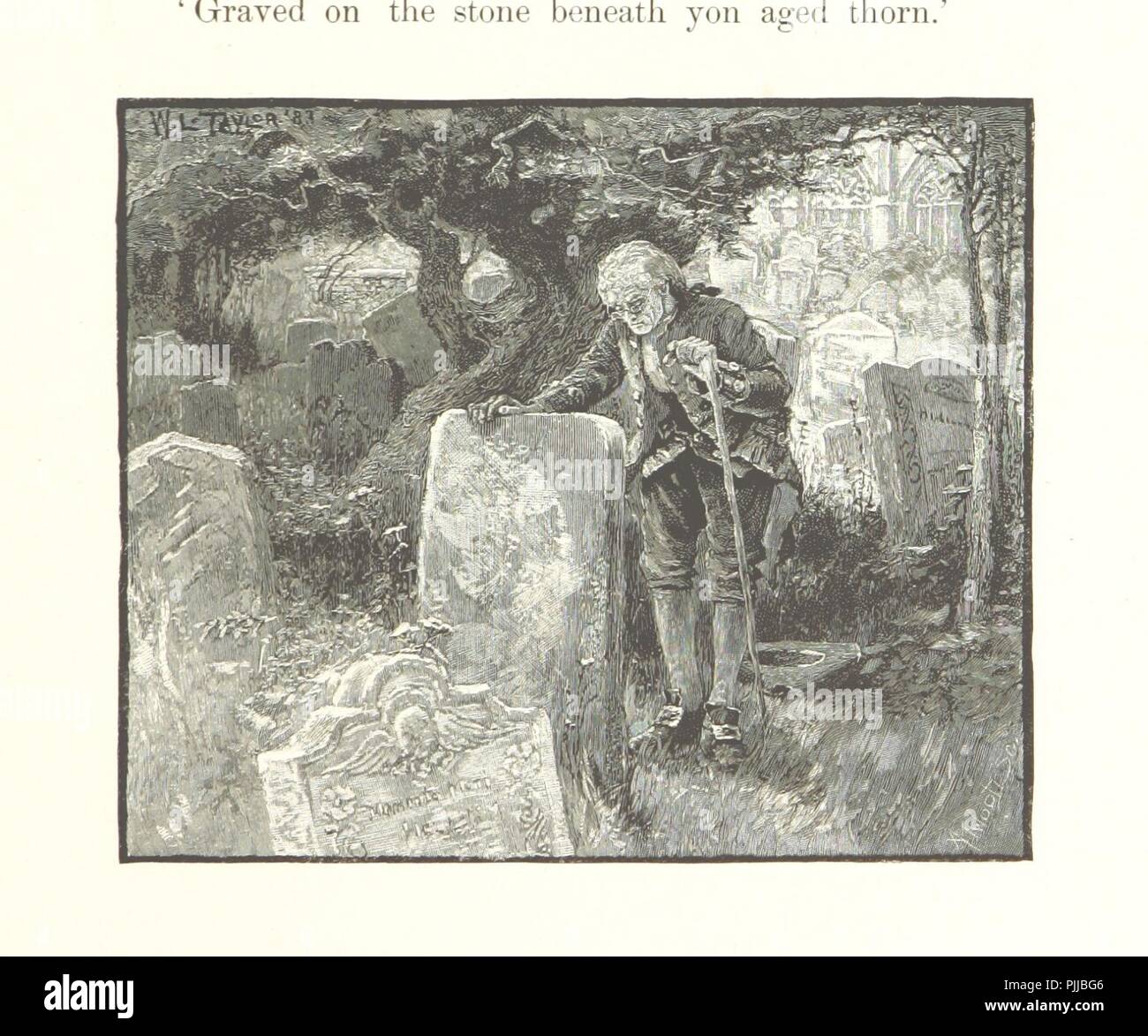 Elegy in a country churchyard hi-res stock photography and images - Alamy