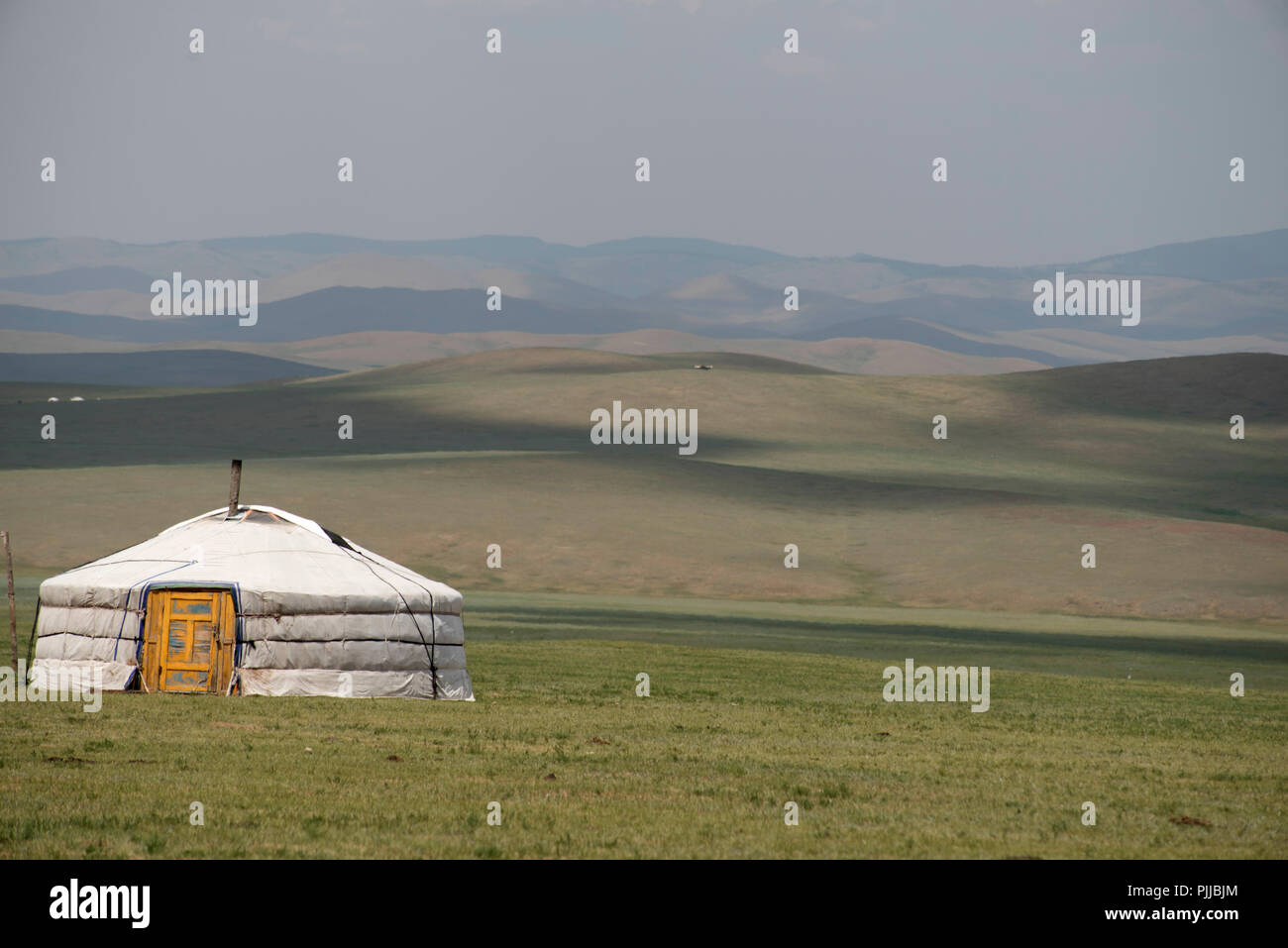 The Mongolian Countryside Stock Photo - Alamy