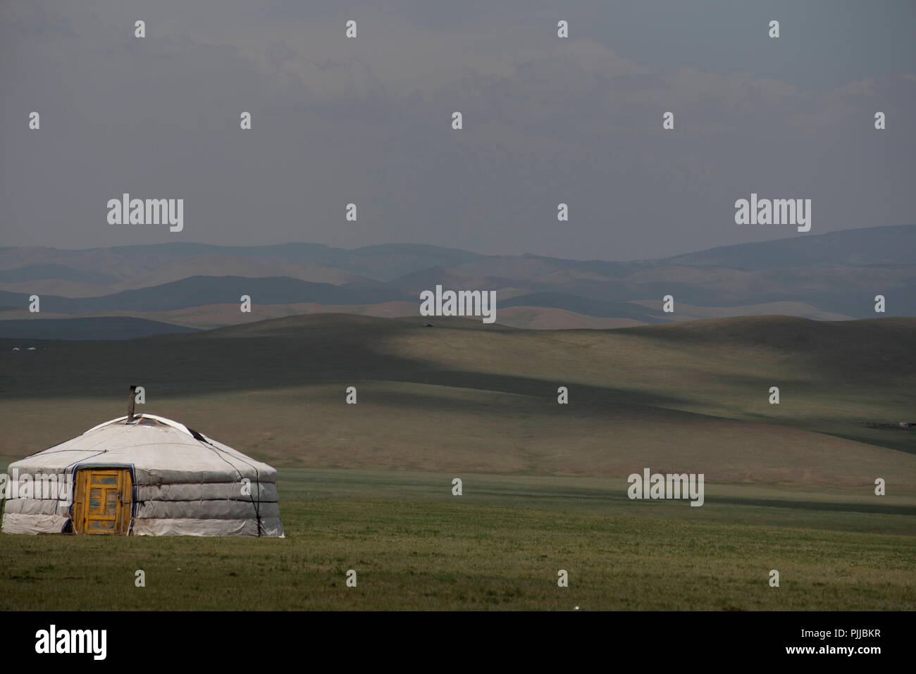 The Mongolian Countryside Stock Photo - Alamy