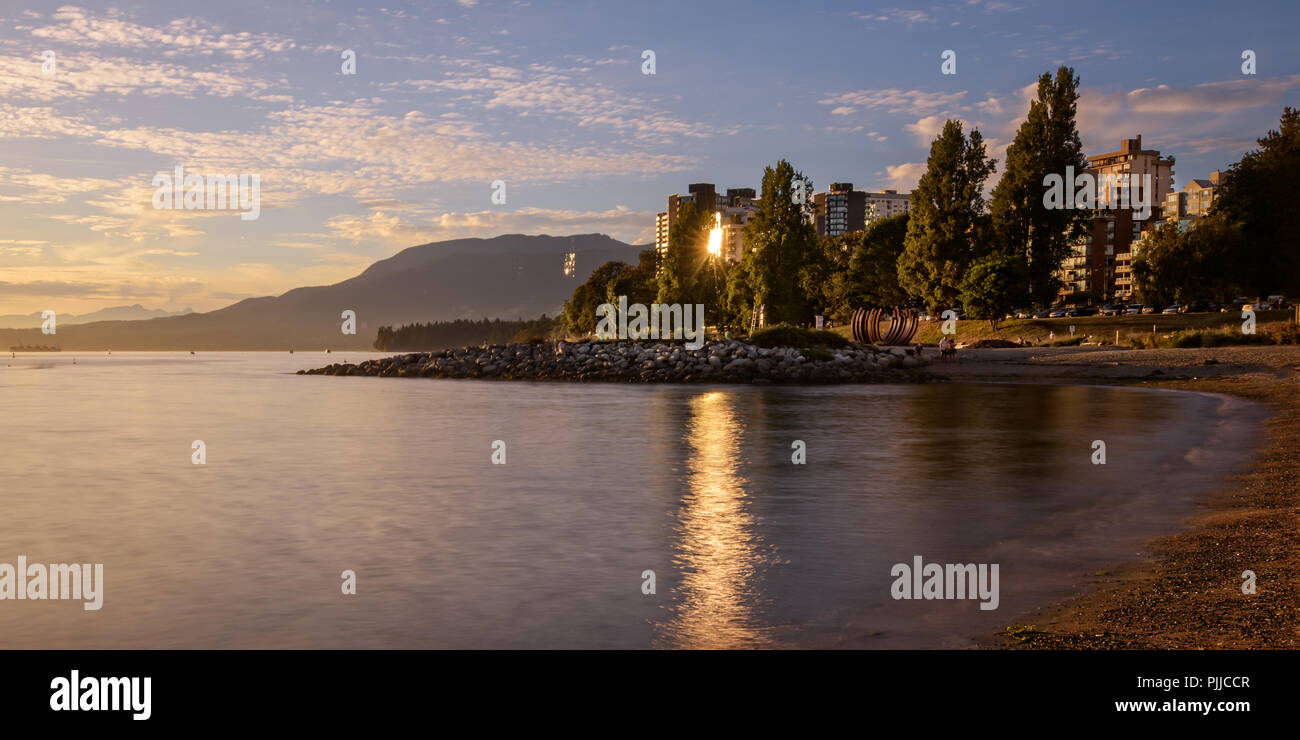 Sunset beach parkvancouver bc canada hi-res stock photography and ...