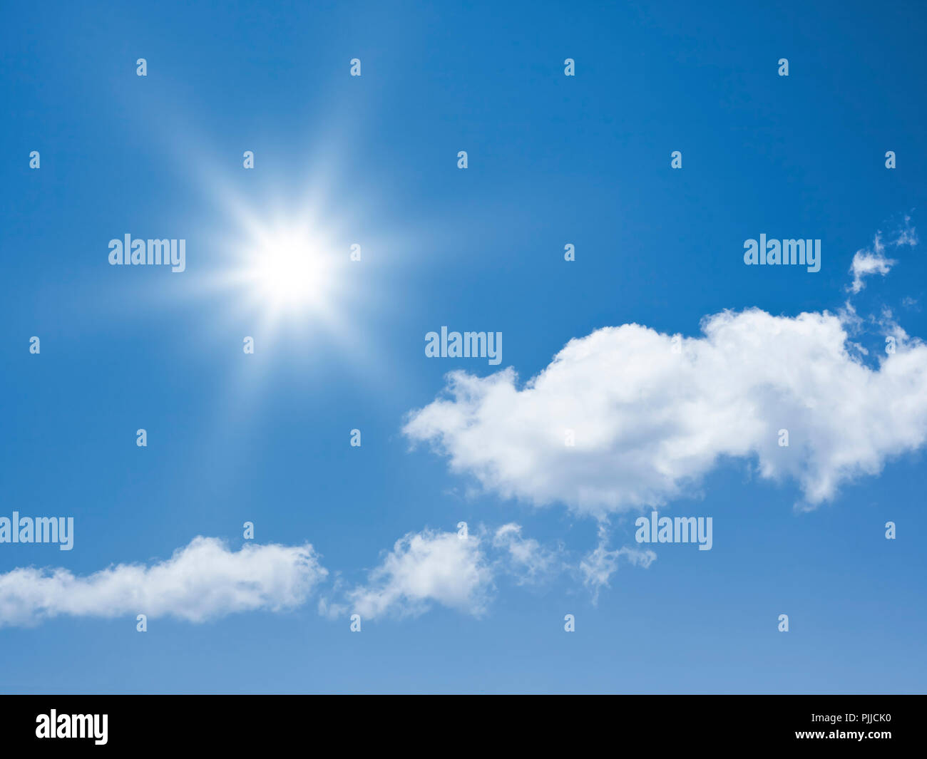 An image of a bright sun background Stock Photo - Alamy