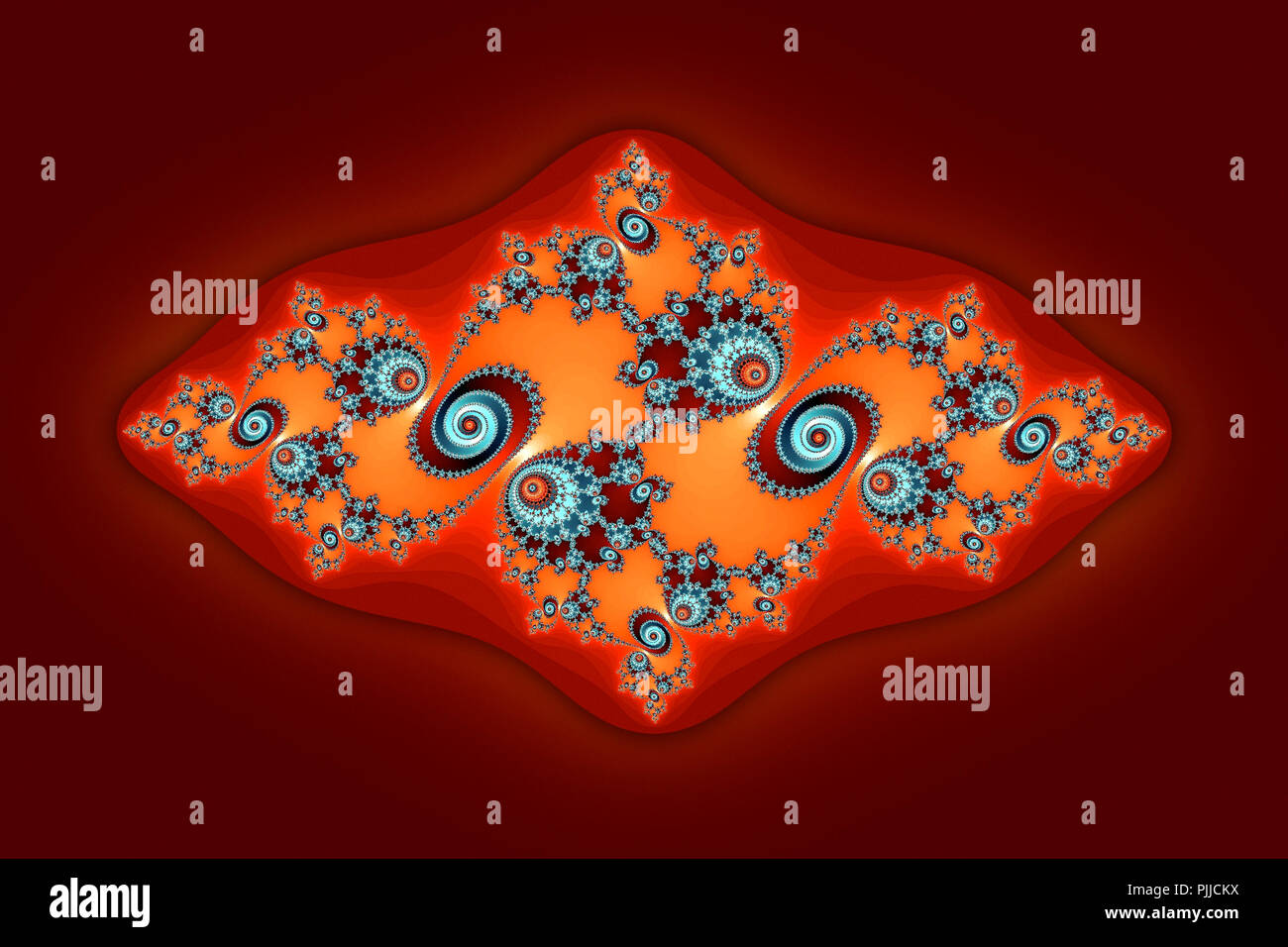 An image of a typical fractal graphic Stock Photo - Alamy
