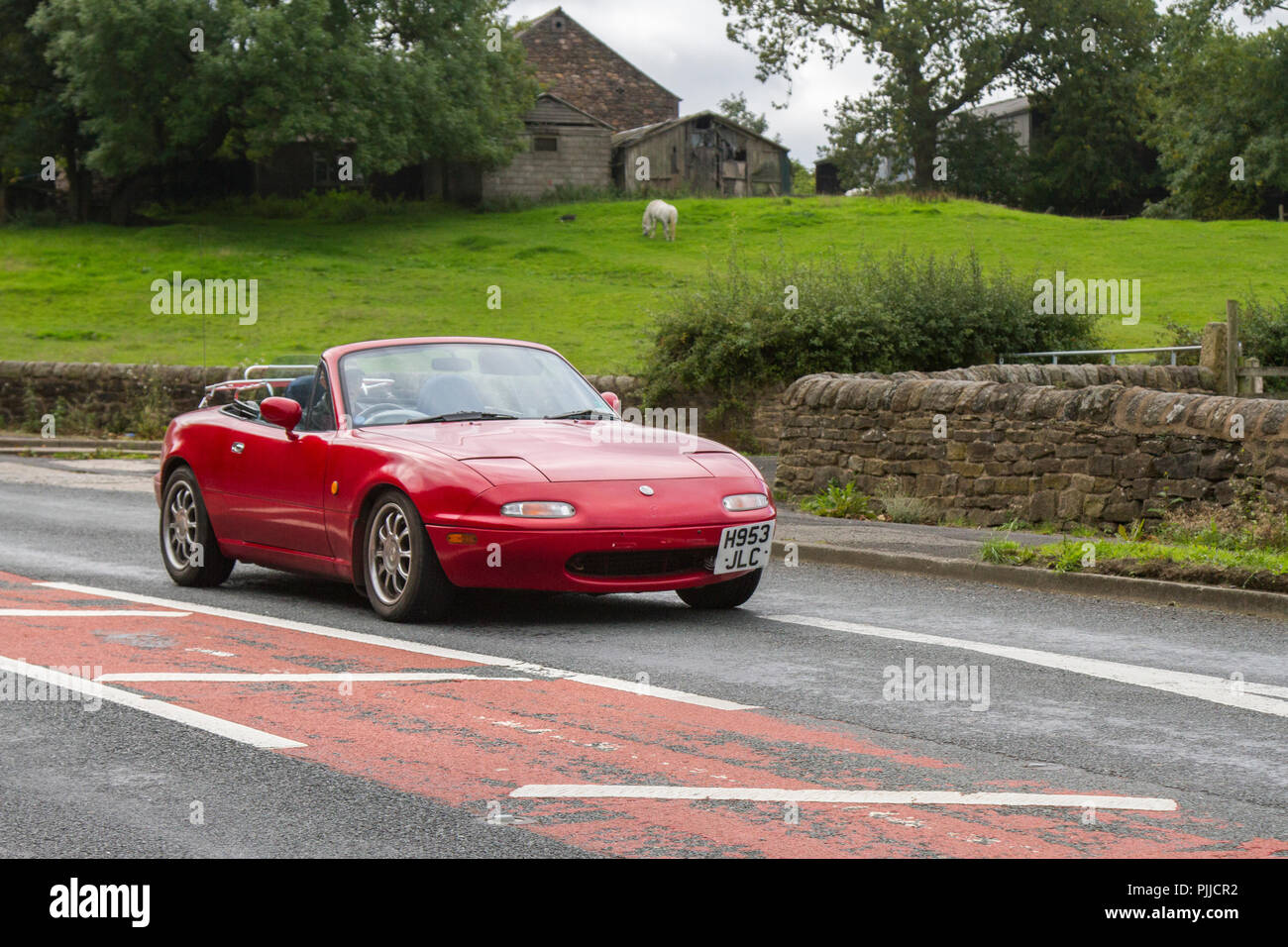 H953JLC Red 1991 Mazda Classic, vintage, veteran, cars of yesteryear ...