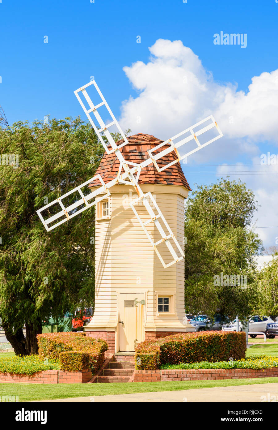 Iconic Windmill constructed in 1938 to advertise roof tiles in the Town ...