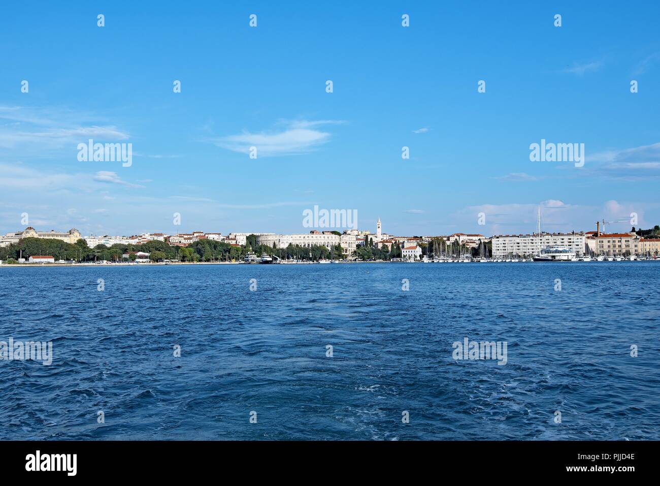 Harbour of pula hi-res stock photography and images - Alamy