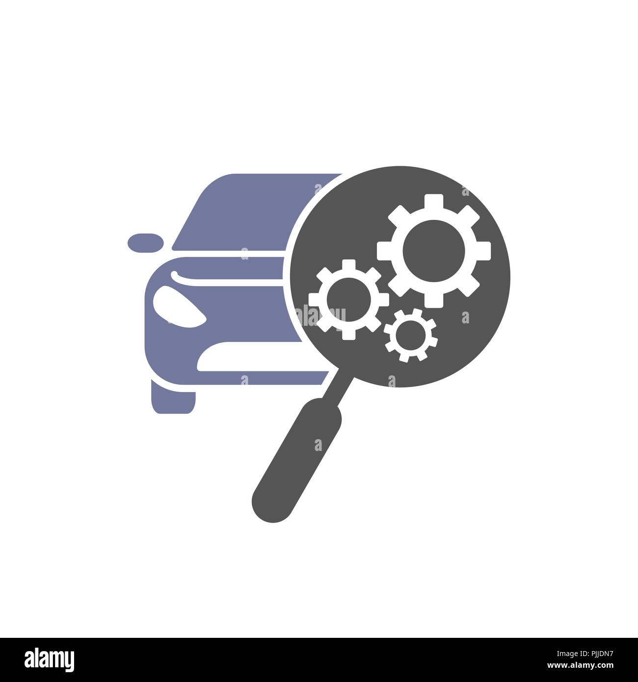 Car servicing logo hi-res stock photography and images - Alamy