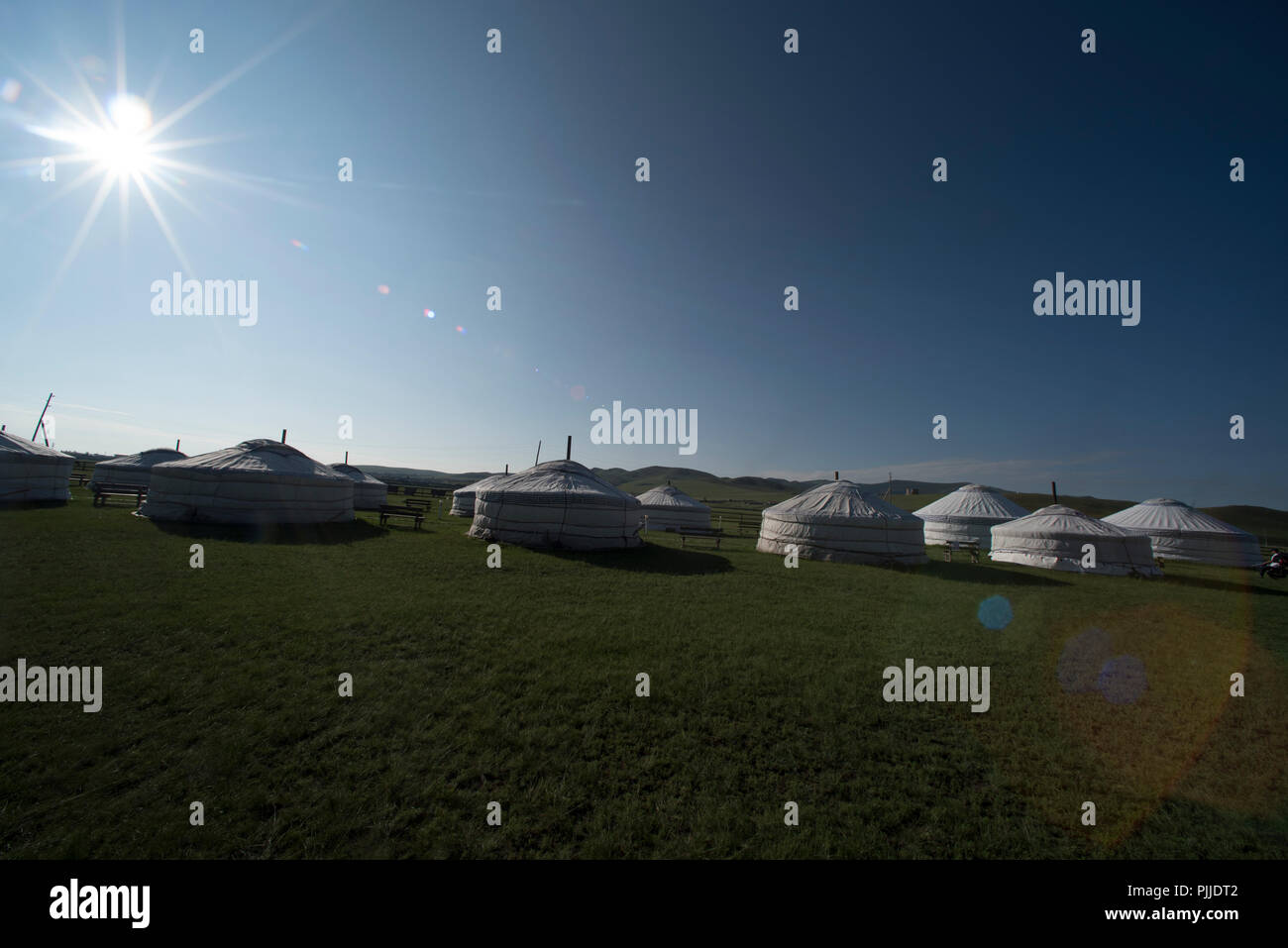 The Mongolian Countryside Stock Photo - Alamy