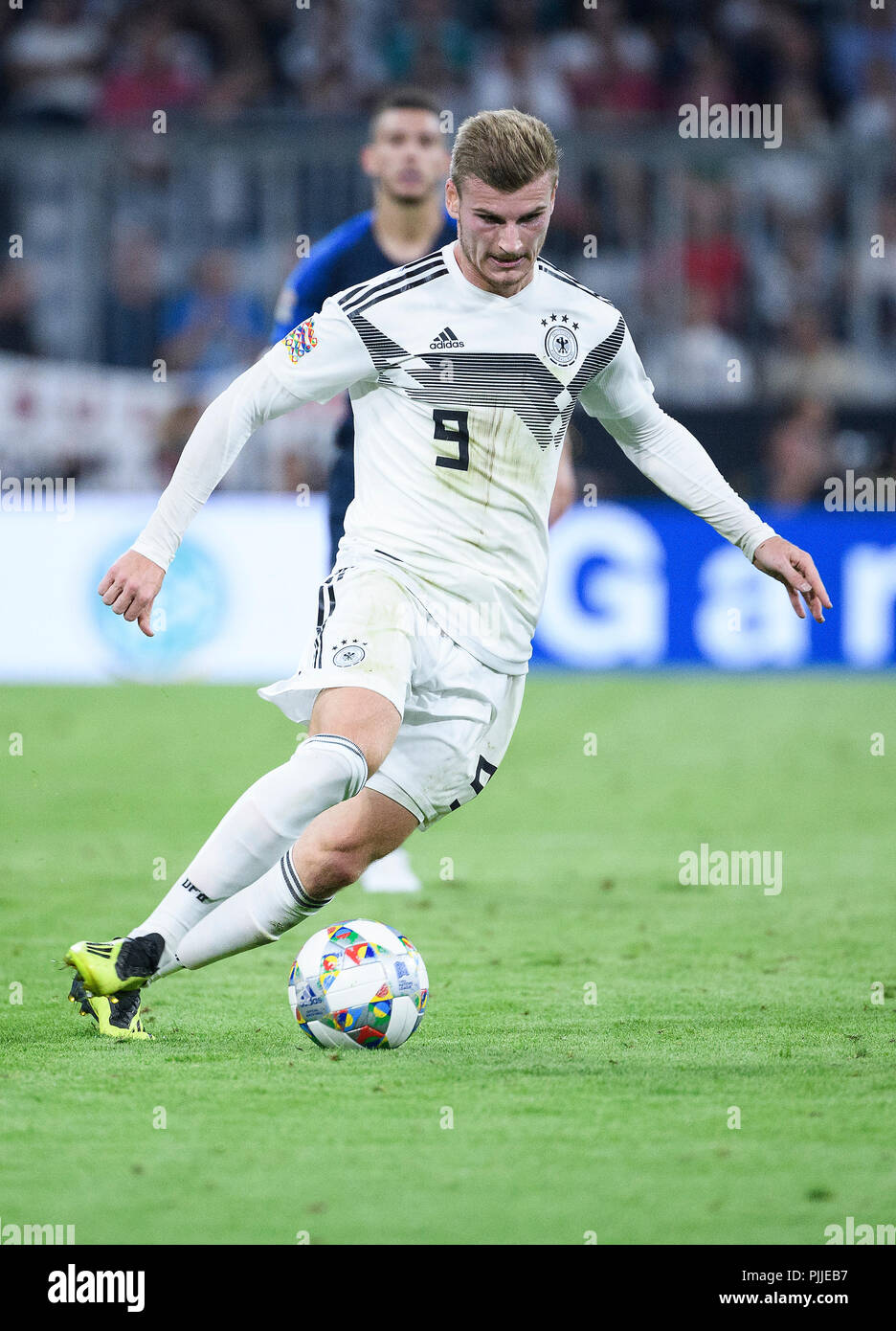 Single Action, Cut Out Timo Werner (Germany). GES / Football / UEFA ...
