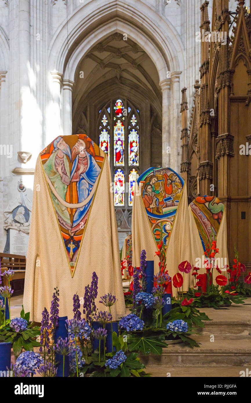 Winchester, Hampshire, UK. 7th Sep 2018. Thousands visit Illumination ...