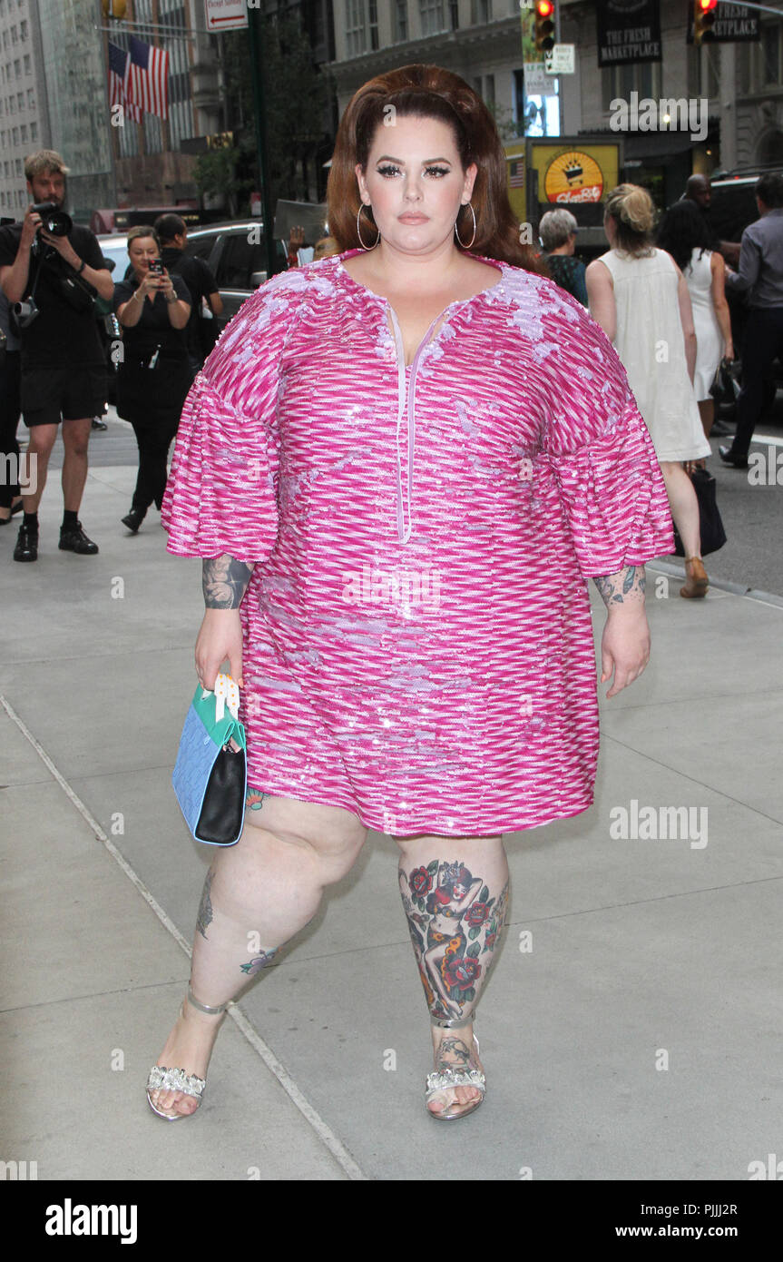 NEW YORK, NY - SEPTEMBER 6: Tess Holliday at The Daily Front Row ...