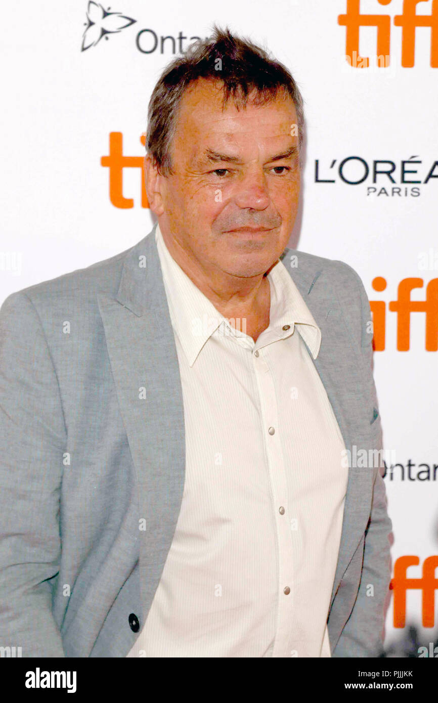 Neil Jordan attending the premiere of 'Greta' during the 2018 Toronto ...