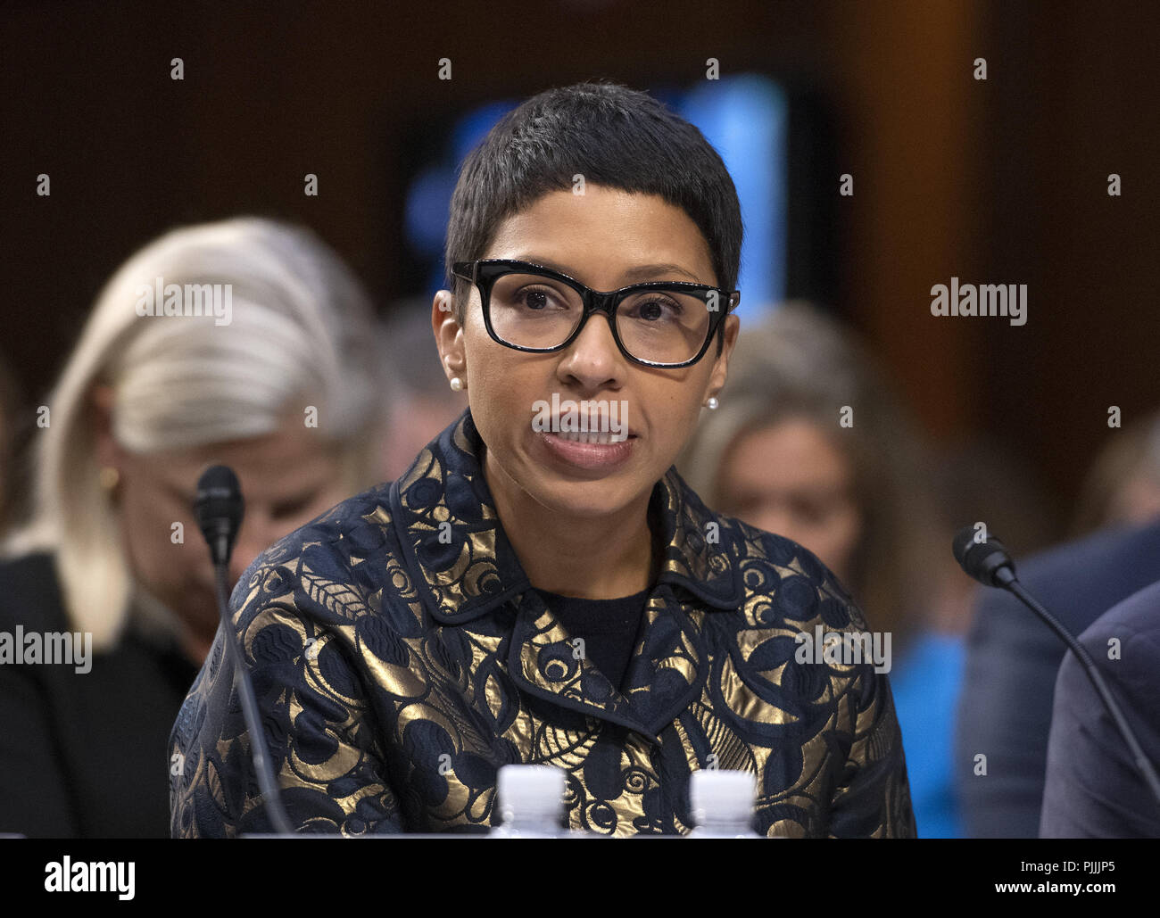 Washington, District of Columbia, USA. 7th Sep, 2018. Professor Melissa ...