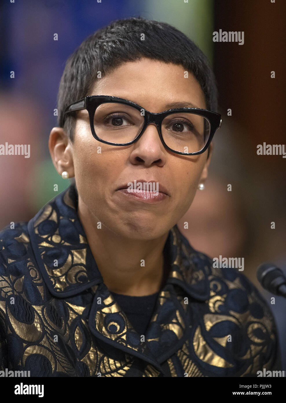 Washington, District of Columbia, USA. 7th Sep, 2018. Professor Melissa ...