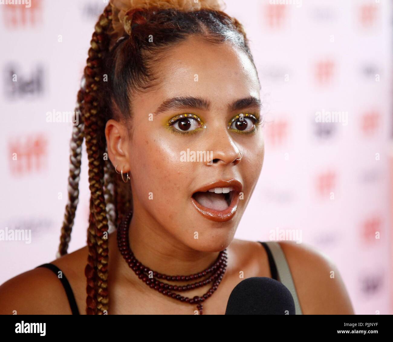 Toronto, Canada. 7th Sep, 2018. Olive Gray at arrivals for TEEN SPIRIT ...