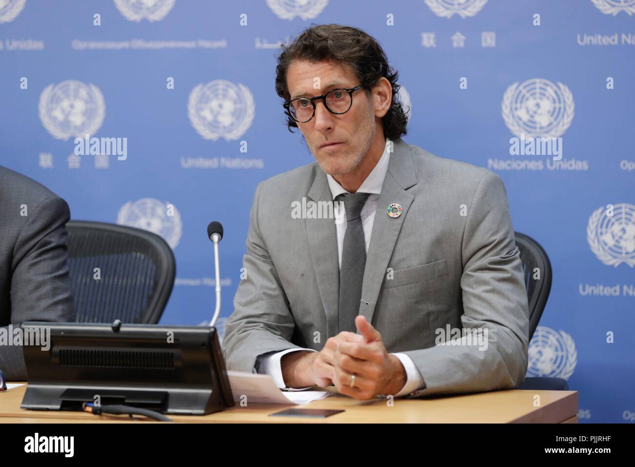 New York, USA. 7th Sept 2018. Richard Dickson, President and COO of ...