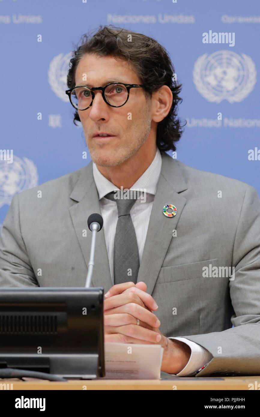 New York, USA. 7th Sept 2018. Richard Dickson, President and COO of ...