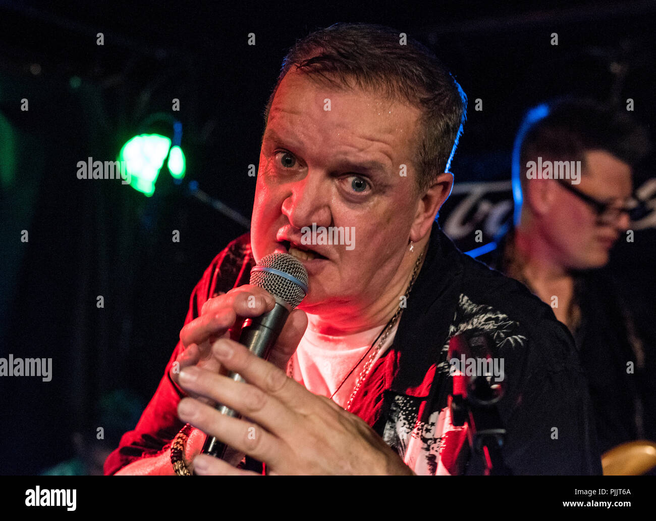 London, UK. 7th September 2018. Phenomenon 80s band Daniel Takes A ...