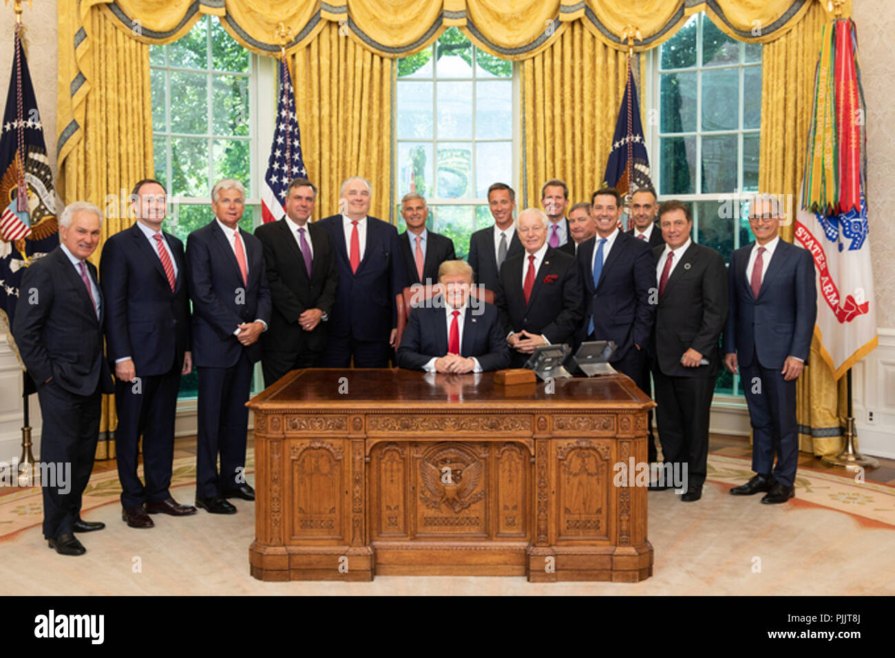 President Donald J. Trump met with the United States Travel Association ...