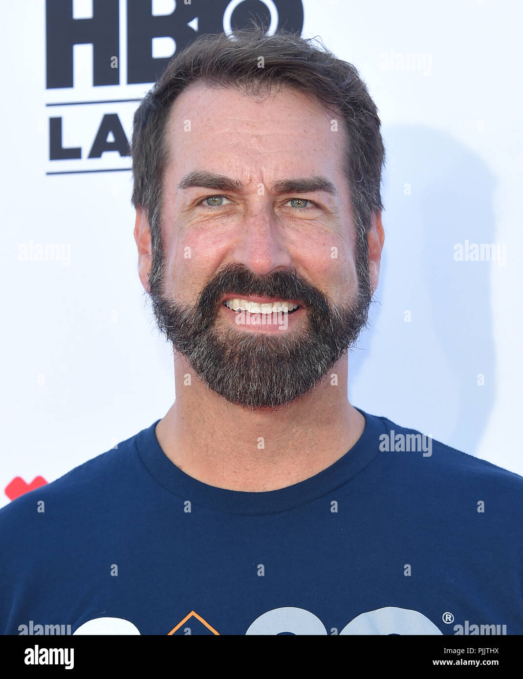 Santa Monica, California, USA. 7th Sep, 2018. Rob Riggle arrives for ...