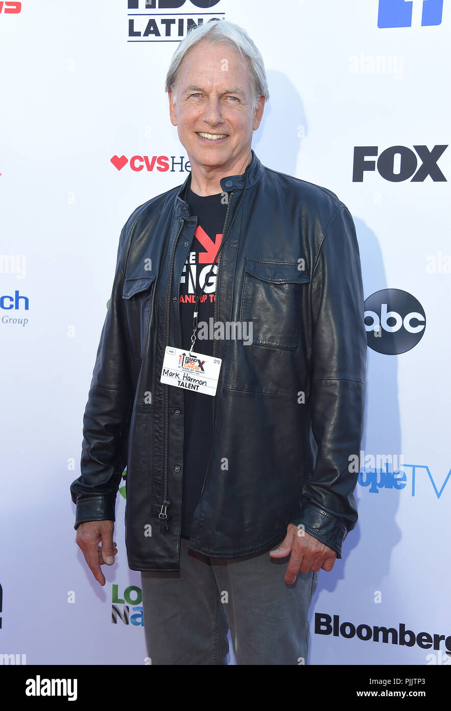 Santa Monica, California, USA. 7th Sep, 2018. Mark Harmon arrives for ...