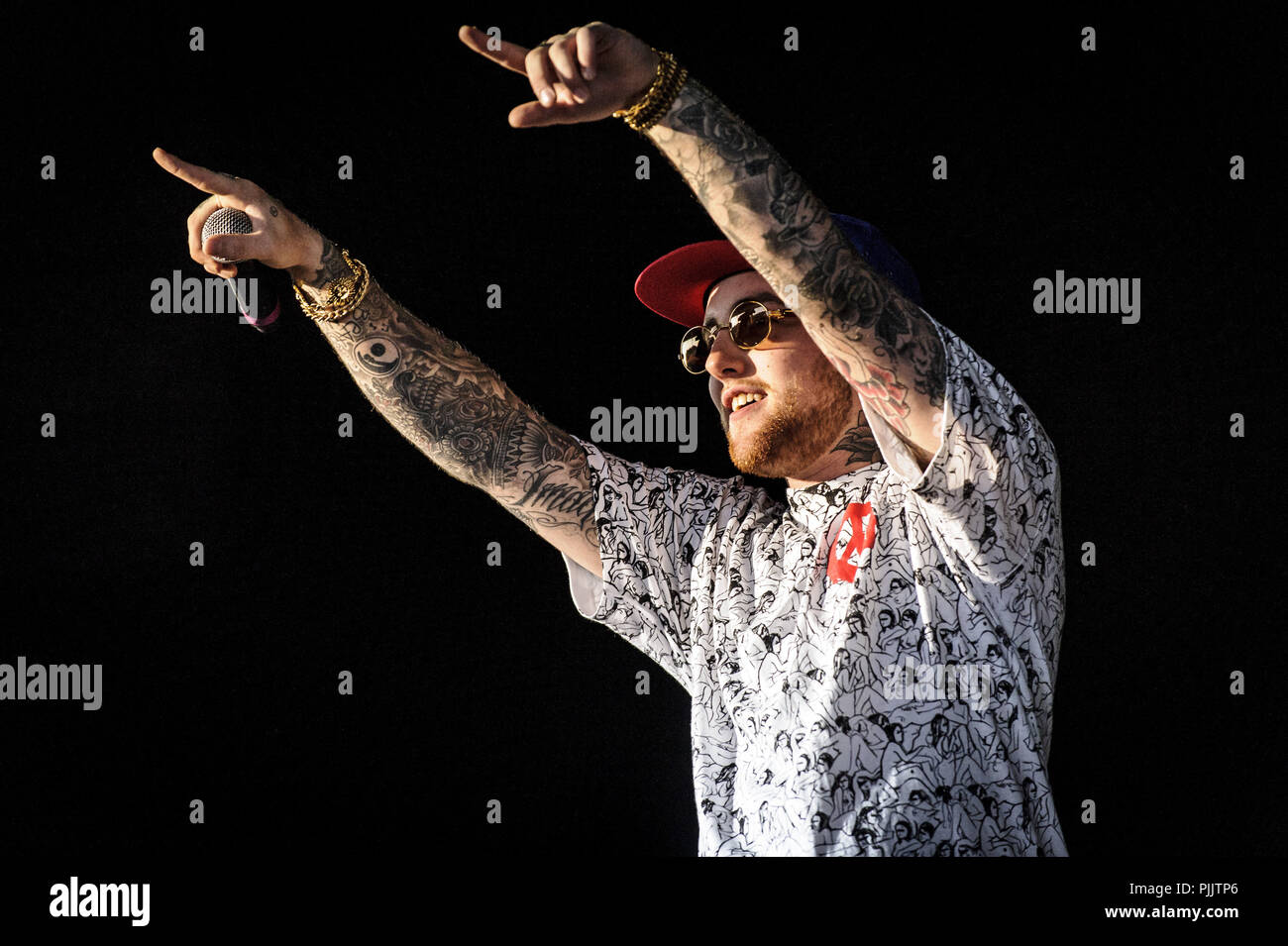 Toronto, Ontario, Canada. 29th July, 2012. American rapper MAC MILLER ...