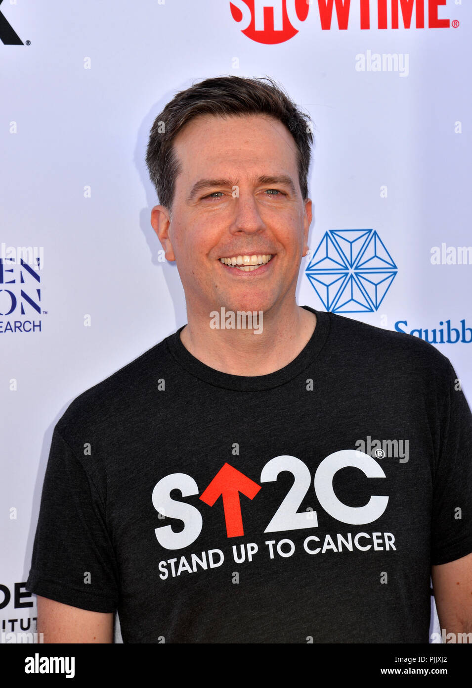 California, USA. 7th September 2018. Ed Helms at the 2018 Stand Up To ...