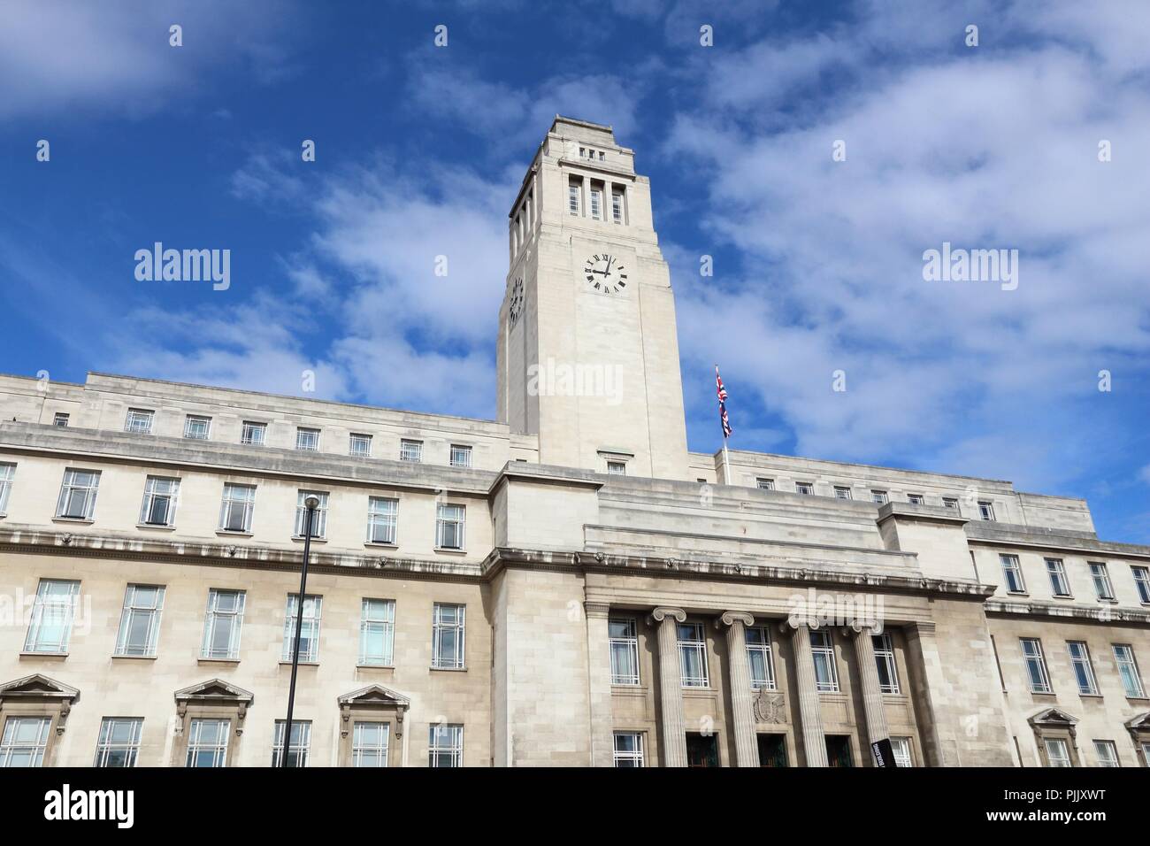 Leeds university parkinson building yorkshire hi-res stock photography ...