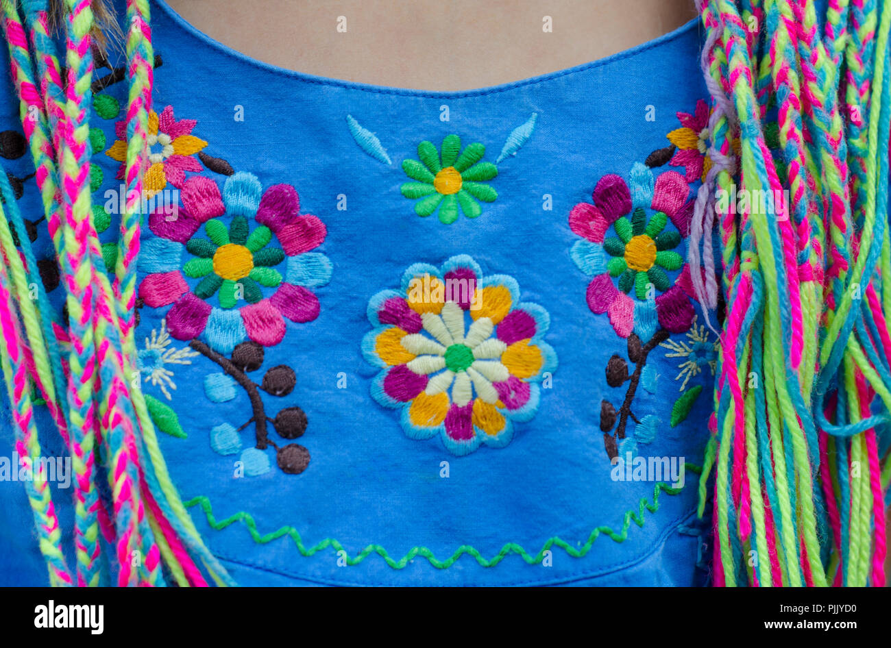 Mexican embroidery hi-res stock photography and images - Alamy