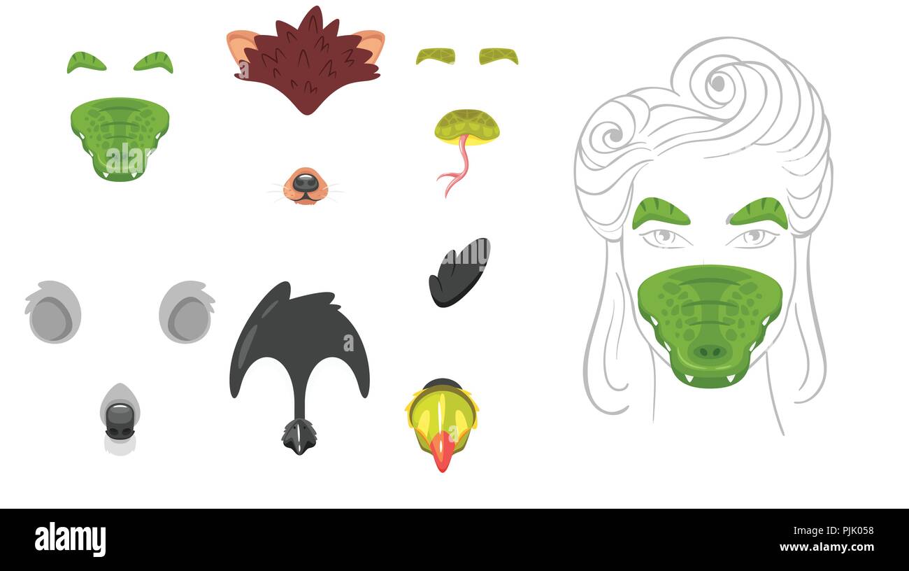 Background video effects Stock Vector Images - Alamy