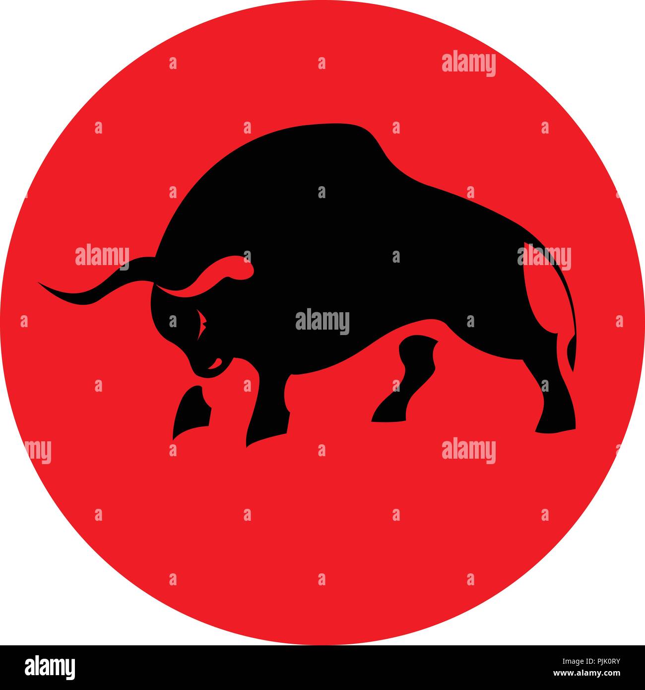 Taurus bull in zodiac Stock Vector Images - Alamy