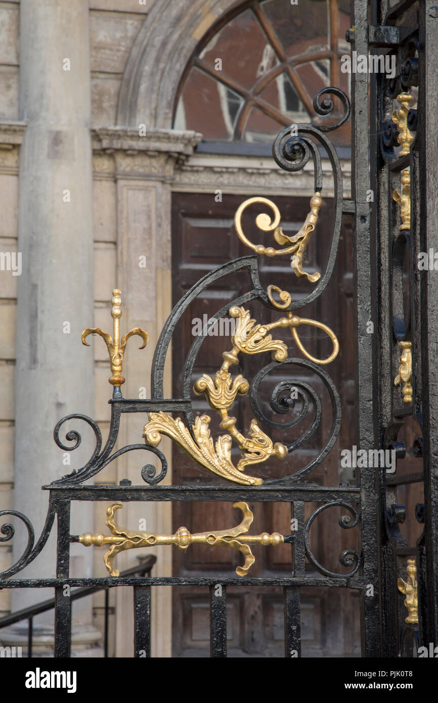 Entrance Gate of City Hall at Worcester; England; UK Stock Photo - Alamy