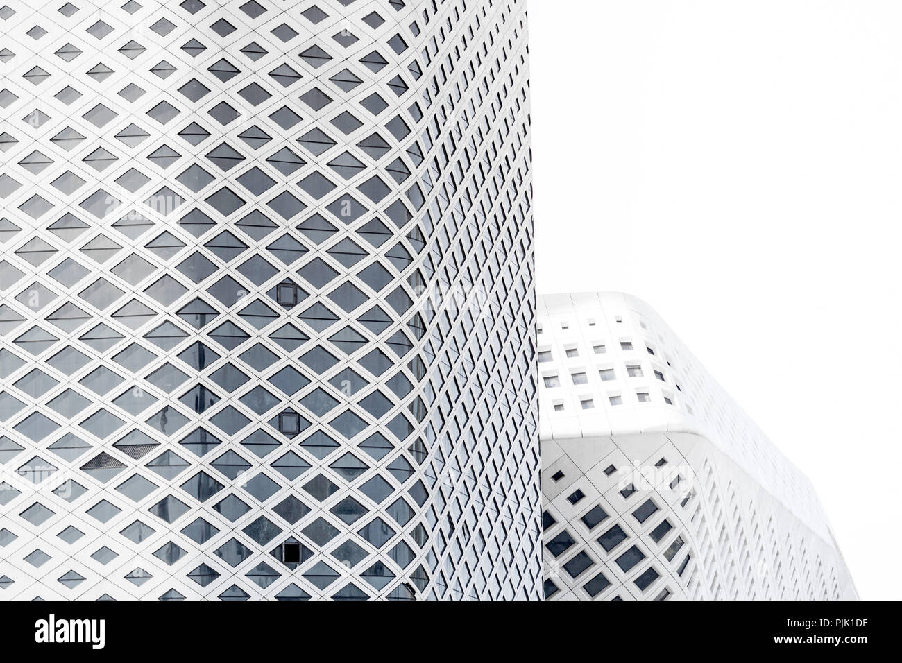 Architectural structure of a facade Stock Photo - Alamy