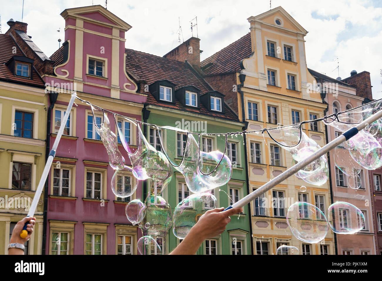 Soap bubbles wroclaw hi-res stock photography and images - Alamy