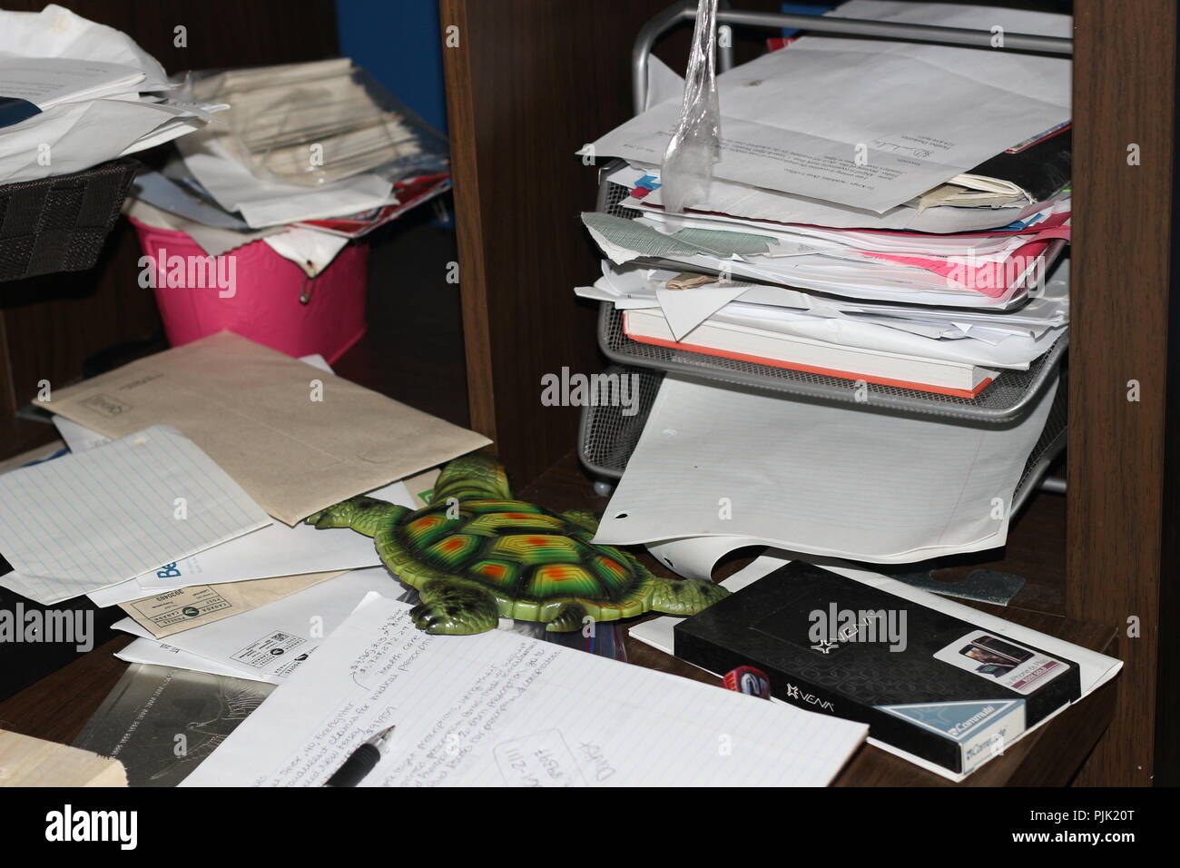 Messy Desk High Resolution Stock Photography and Images - Alamy