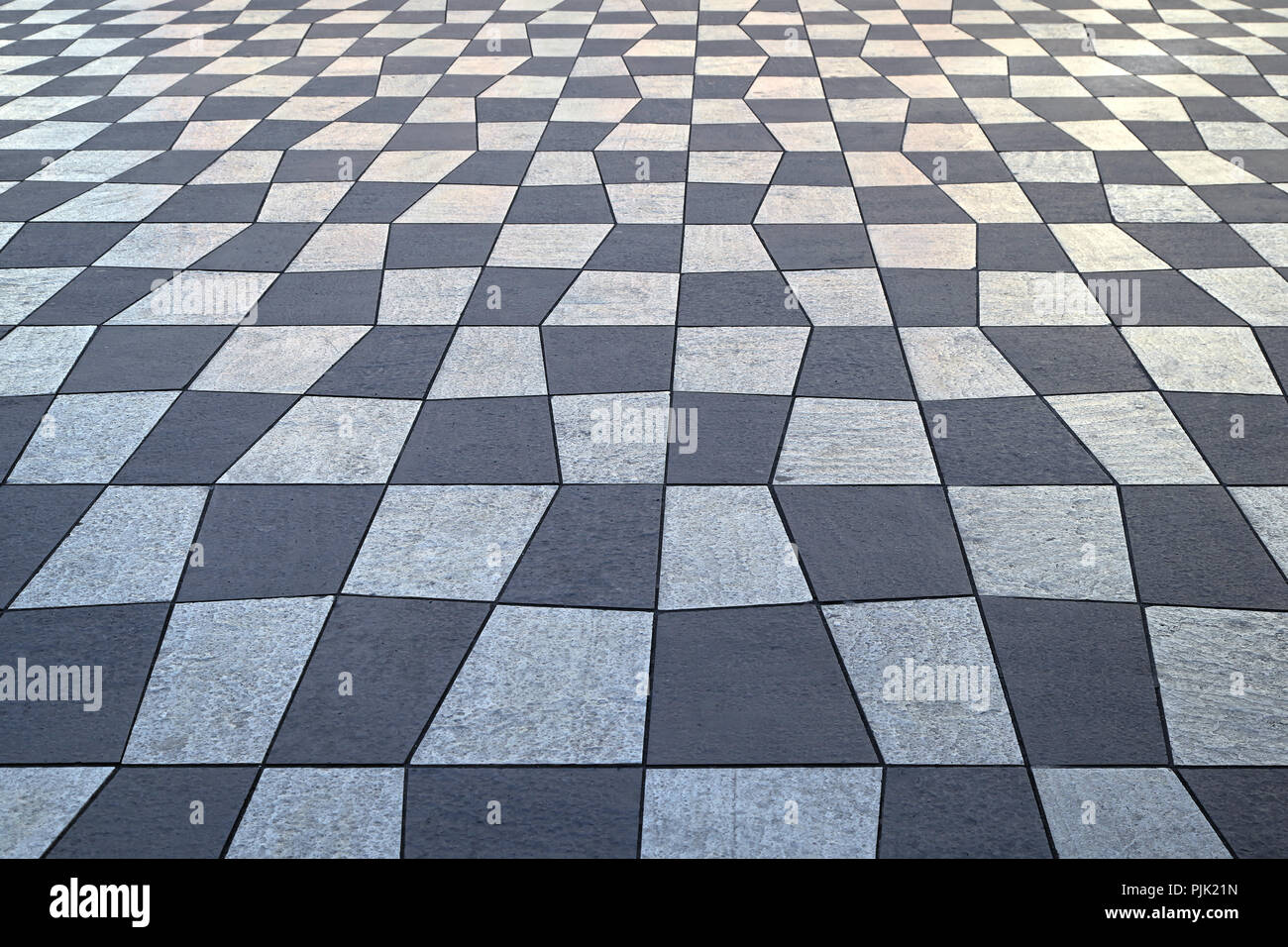 Checkered sidewalk hi-res stock photography and images - Alamy