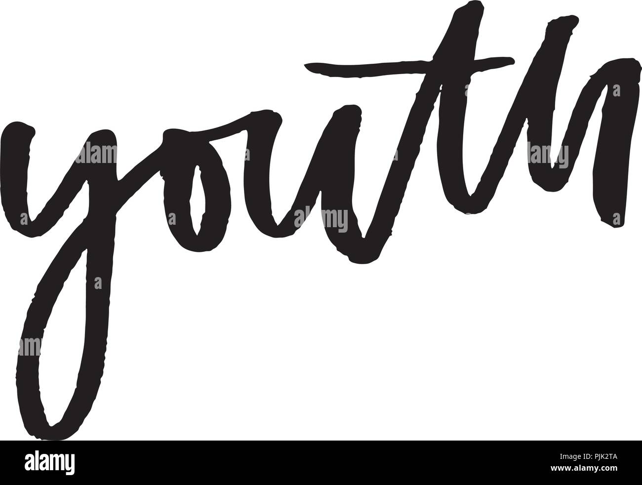 Youth slogan Stock Vector Images - Alamy