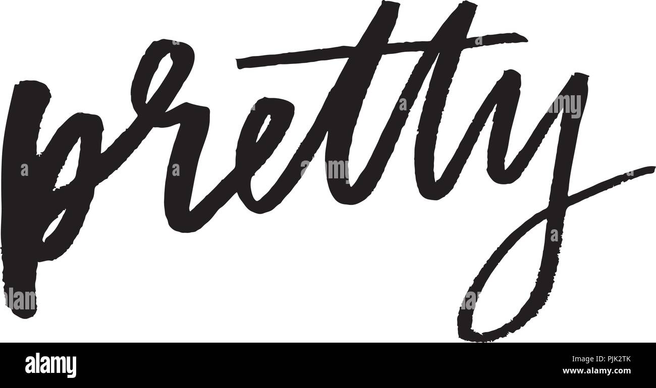 slogan pretty phrase graphic vector Print Fashion lettering Stock ...