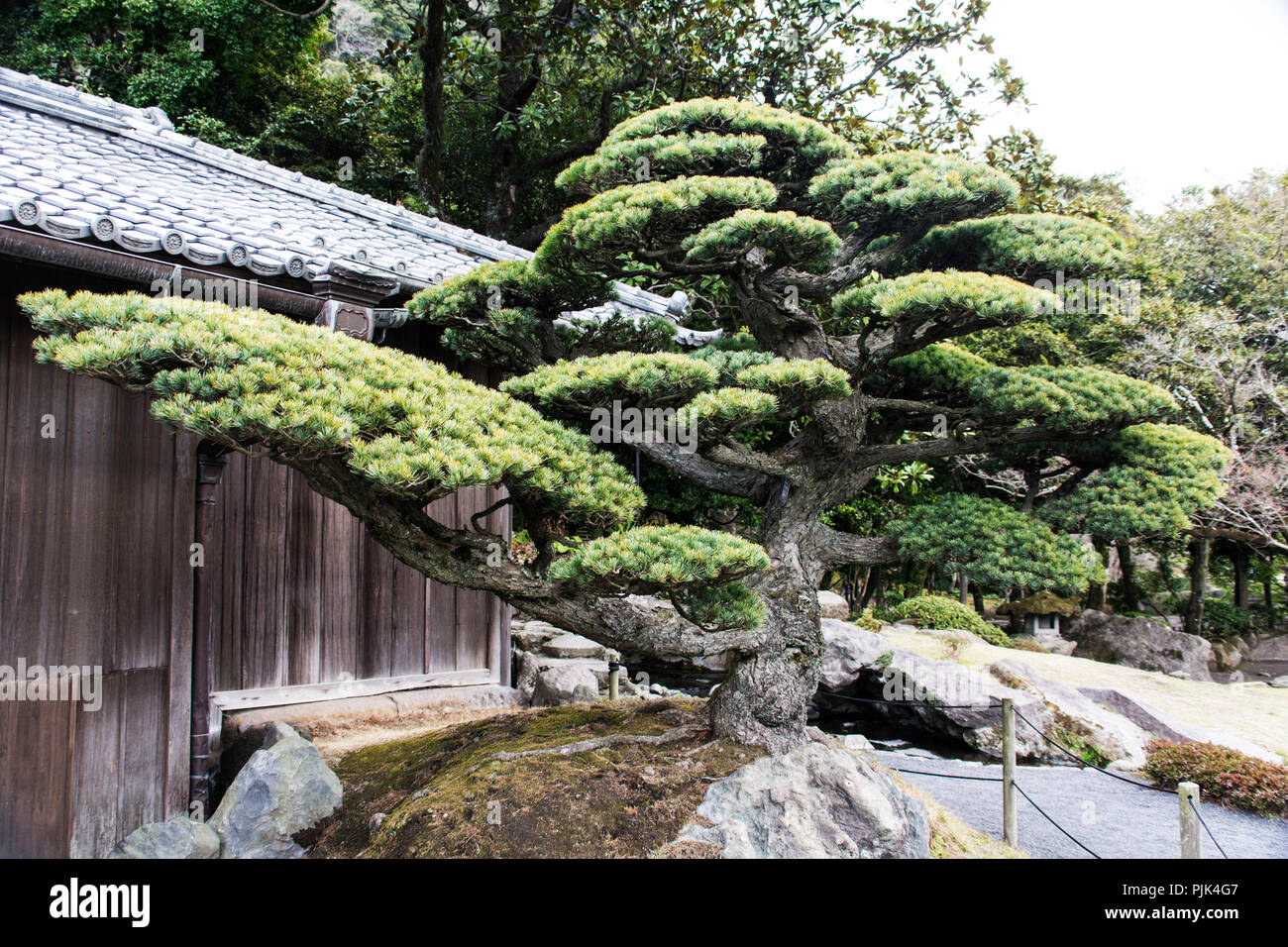 Sengan-en garden of Kagoshima in Japan Stock Photo - Alamy