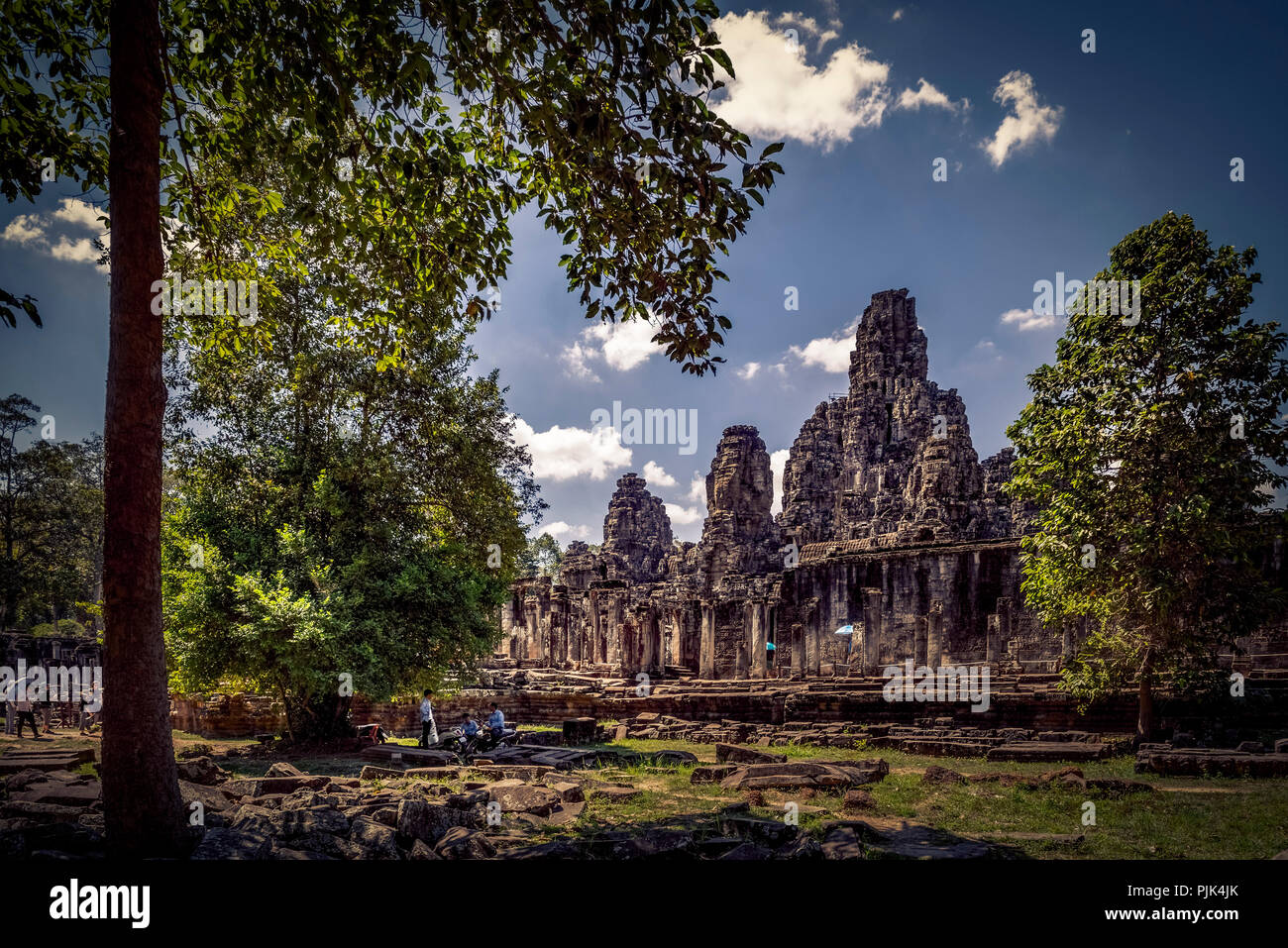 Asia, Cambodia, Angkor Wat, Bayon Stock Photo - Alamy