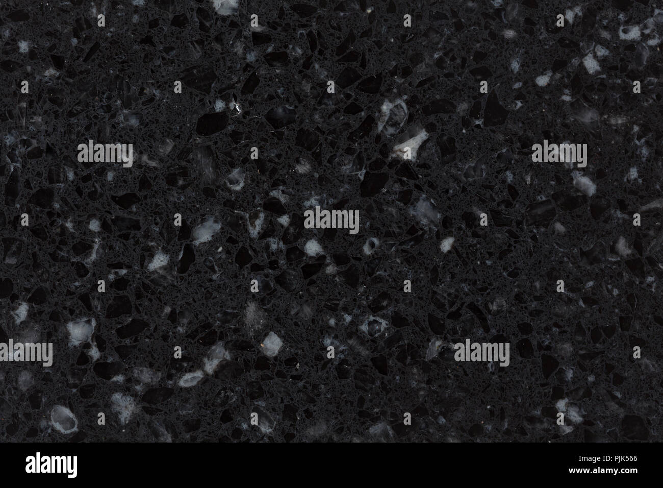 Black texture of acrylic stone on macro Stock Photo - Alamy